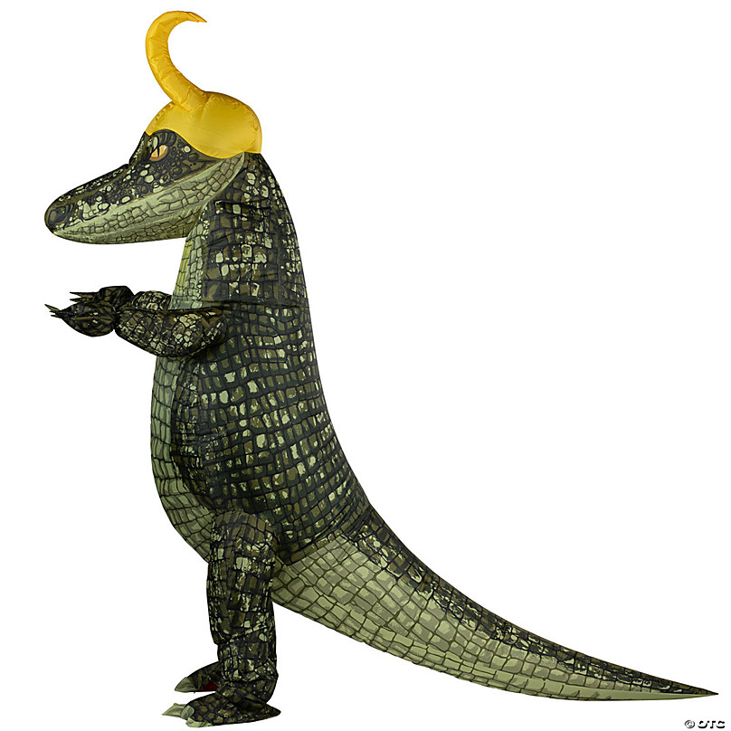 Adults Marvel's Alligator Loki Inflatable Costume | Halloween Express