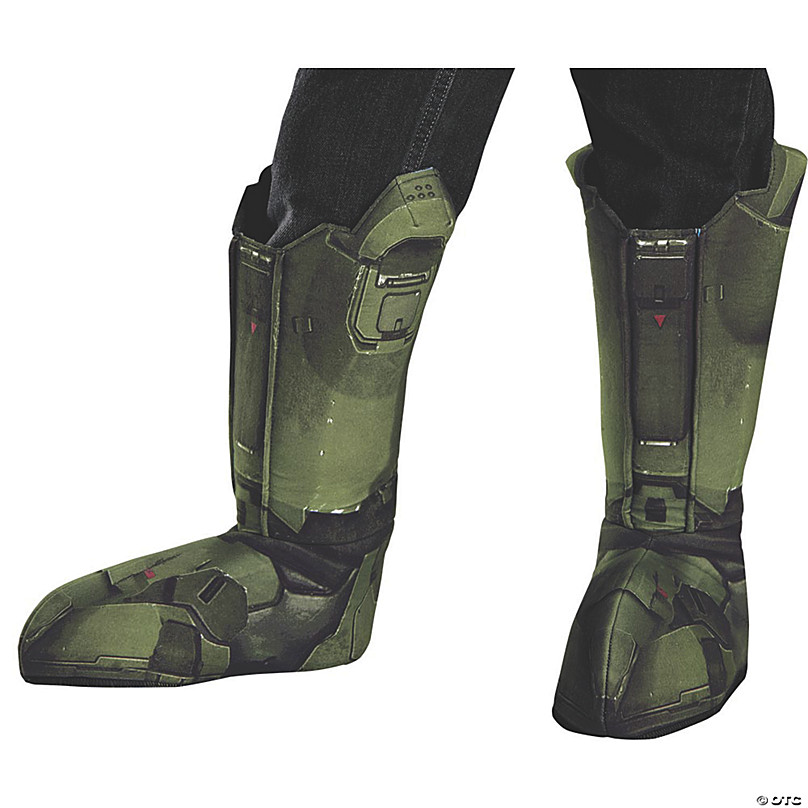 Adult's Master Chief Boot Covers | Halloween Express