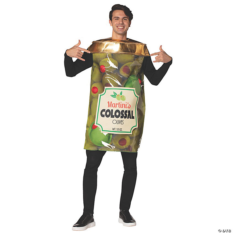 Adult's Olive Jar Costume | Halloween Express