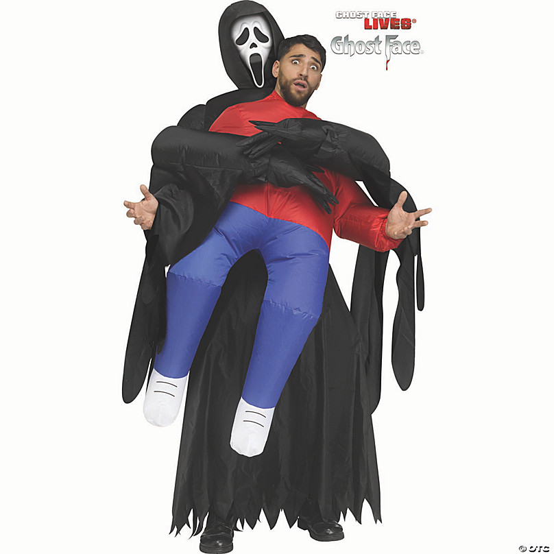 Adults Scream™ Ghost Face ® Piggyback Inflatable Costume