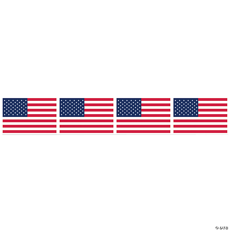 American Flag Party Tape - Discontinued