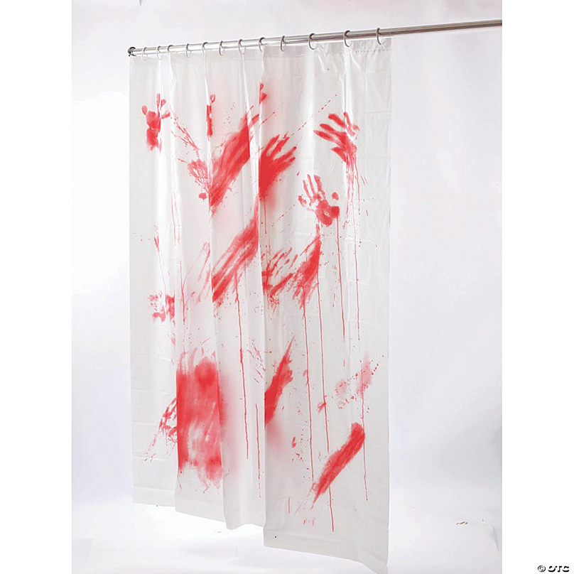 Scary Shower Curtain Halloween Shower Curtain, Holiday Shower Curtain,