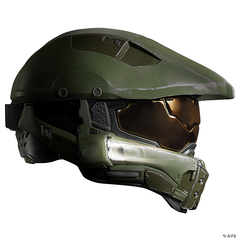 Boy's Halo™ Master Chief Lightup Mask | Halloween Express