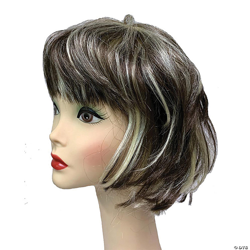 Brown Choppy Layered Wig | Halloween Express