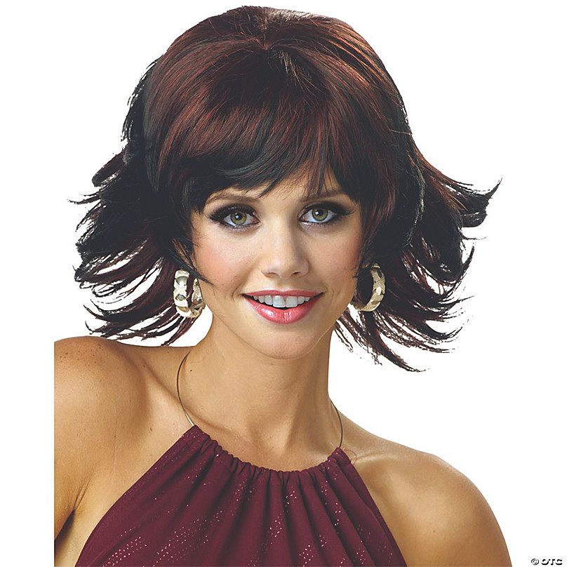 Brown Short Flip Wig - Discontinued