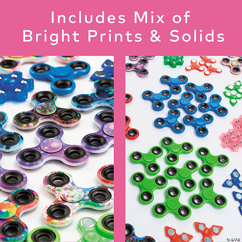 Bulk Fidget Spinner & Fidget Toy Assortment - 100 Pc. | Halloween Express