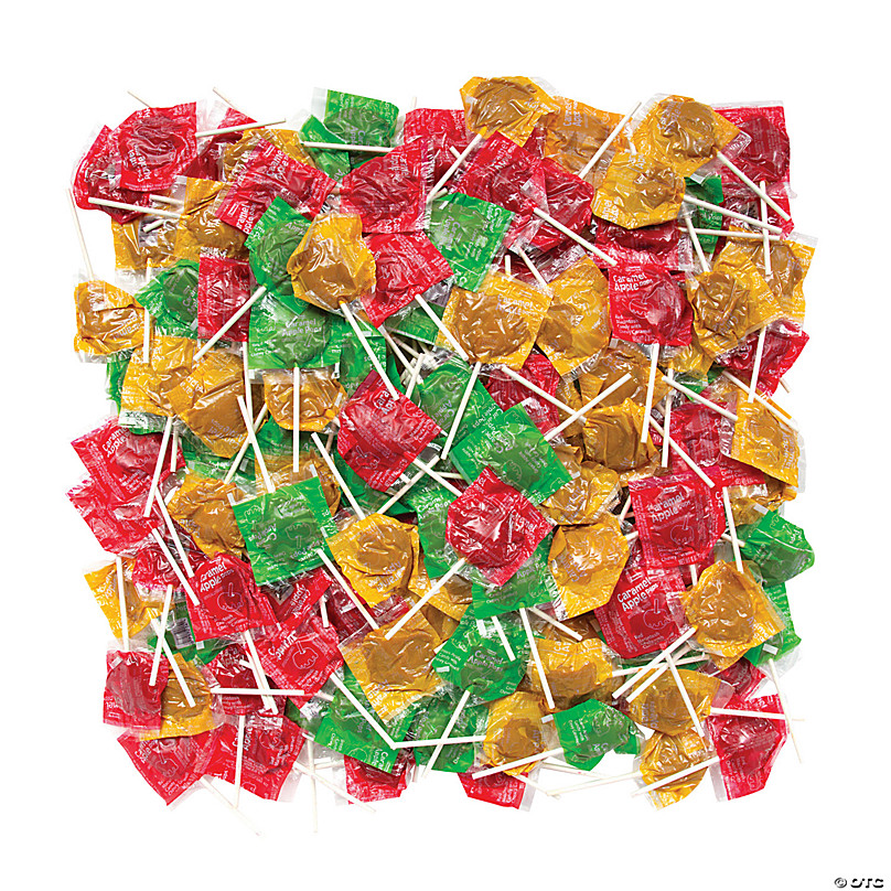 Bulk Tootsie ® Apple Orchard Pops Basket