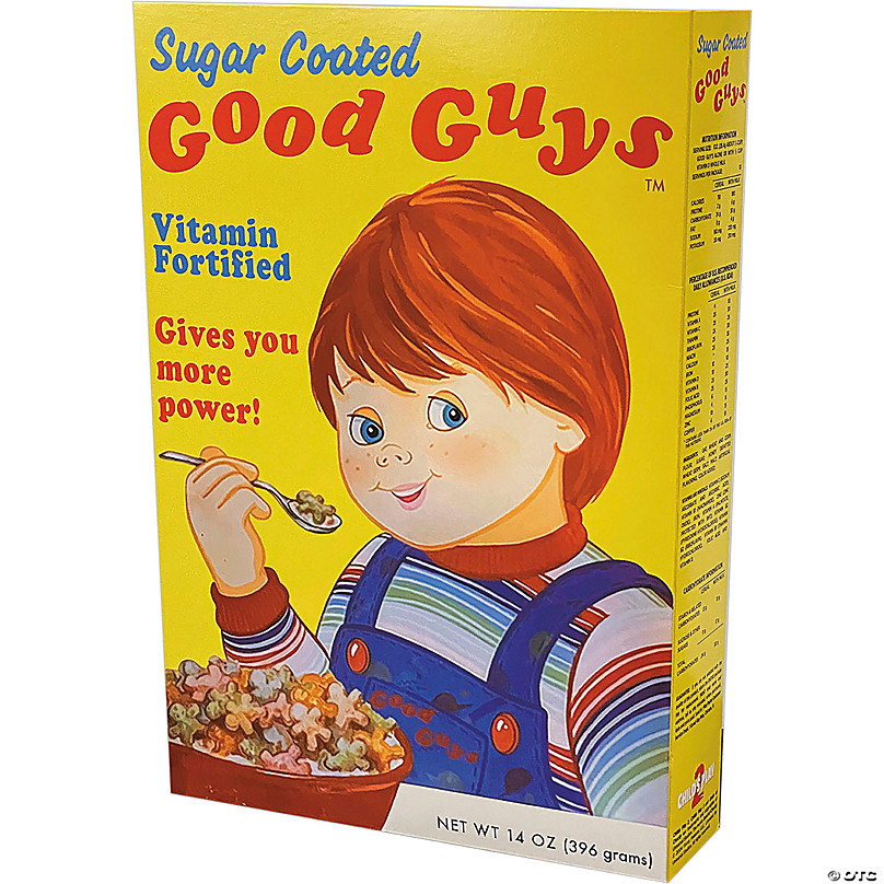 Child’s Play 2™ Good Guy’s Cereal Box Halloween Decoration | Halloween Express