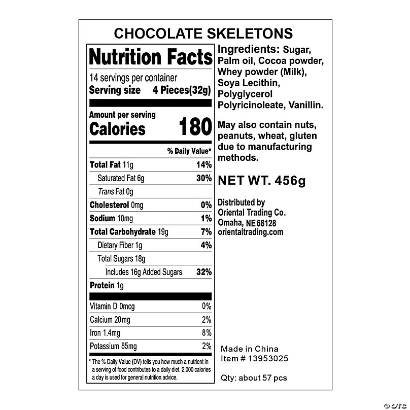 Chocolate Skeletons | Halloween Express