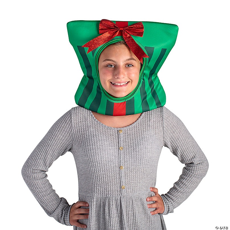 Christmas Gift Head Pull-Over Prop - Discontinued