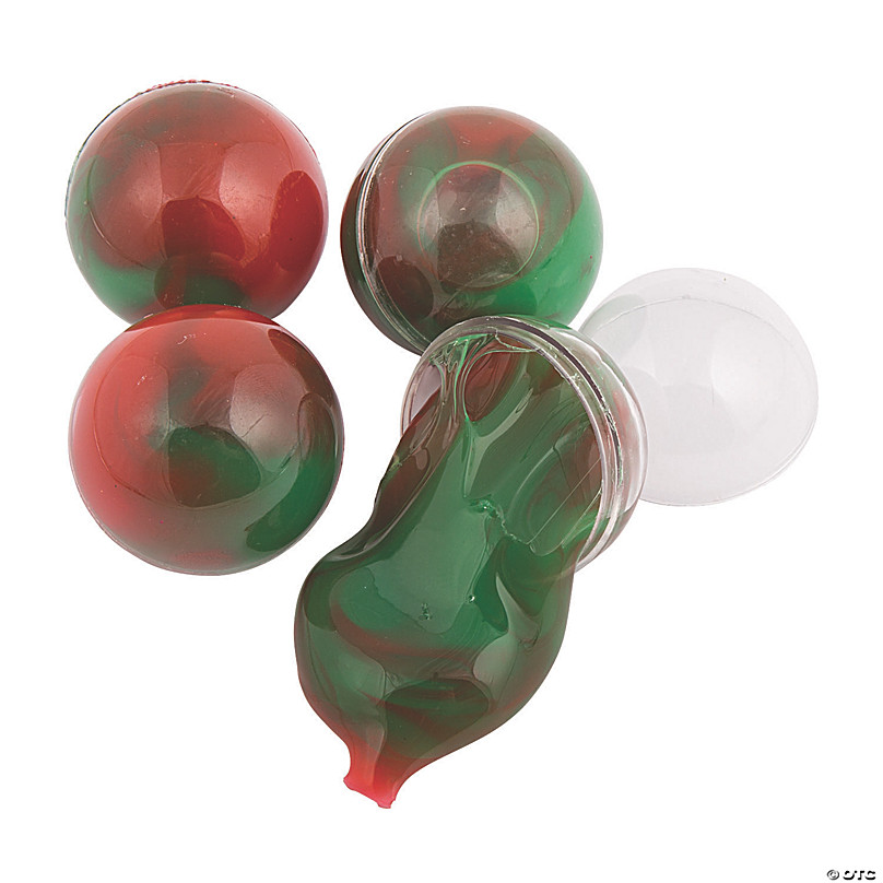 Christmas Putty Balls - 12 Pc.