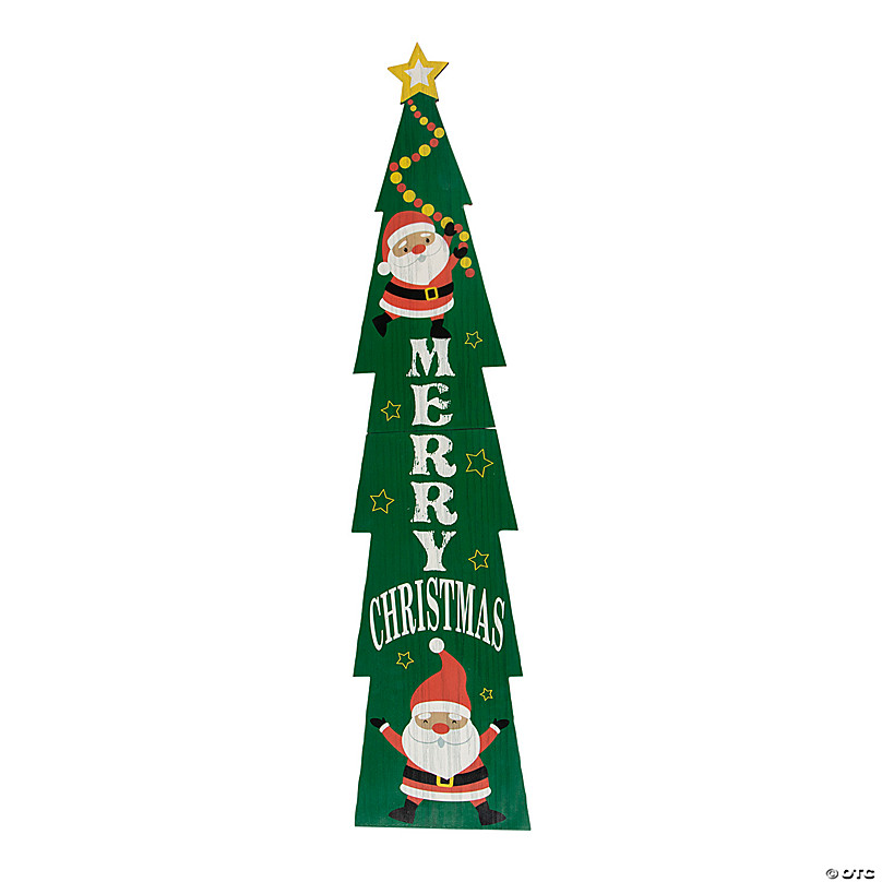 Christmas Tree Porch Sign | Halloween Express
