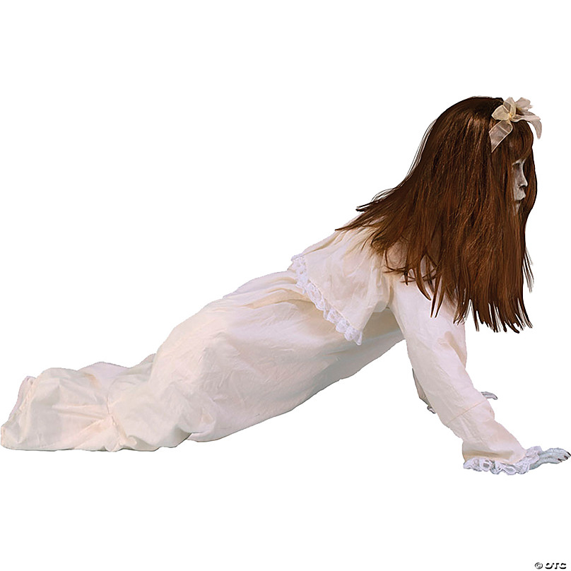 Crawling Possessed Girl Animated Prop