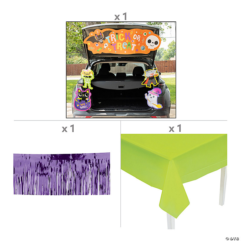 Deluxe Boo Crew Trunk-or-Treat Decorating Kit - 7 Pc. | Halloween Express