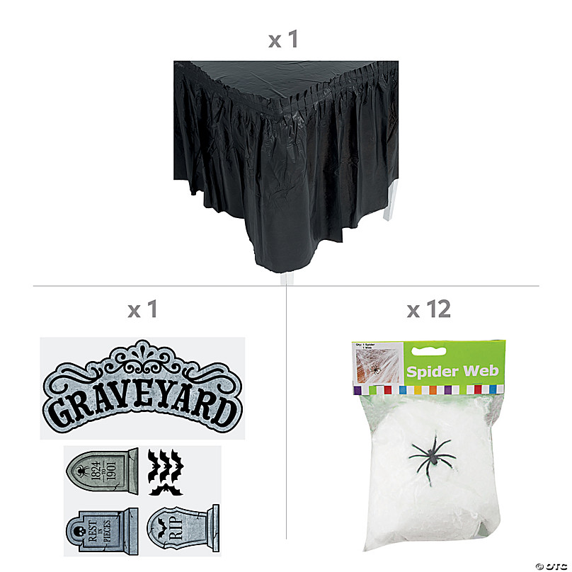 Deluxe Graveyard Trunk-or-Treat Decorating Kit - 21 Pc. | Halloween Express