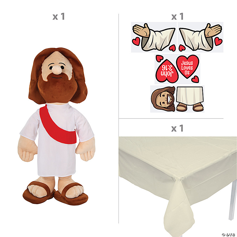Deluxe Jesus Loves Us Trunk-or-Treat Decorating Kit