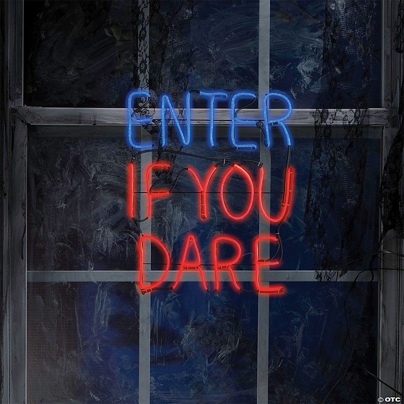 Enter If You Dare Sign | Halloween Express