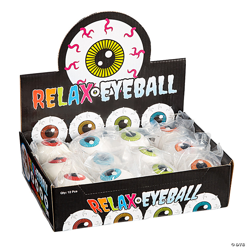 Eyeball Stress Balls - 12 Pc. | Halloween Express