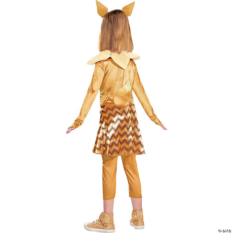 Girl's Deluxe Pokemon Eevee Costume - Large | Halloween Express