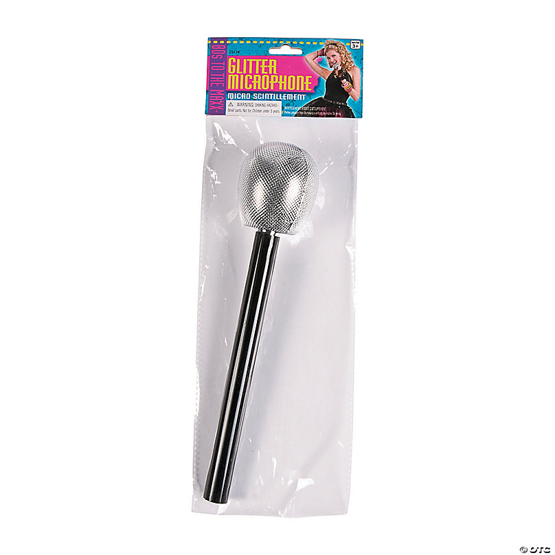 Glitter Microphone | Halloween Express