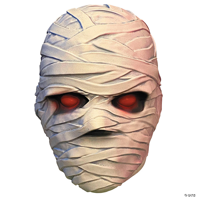 Goosebumps™ Mummy Overhead Vinyl Mask - One Size | Halloween Express