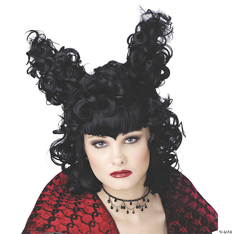Gothic Vampira Black Wig | Halloween Express