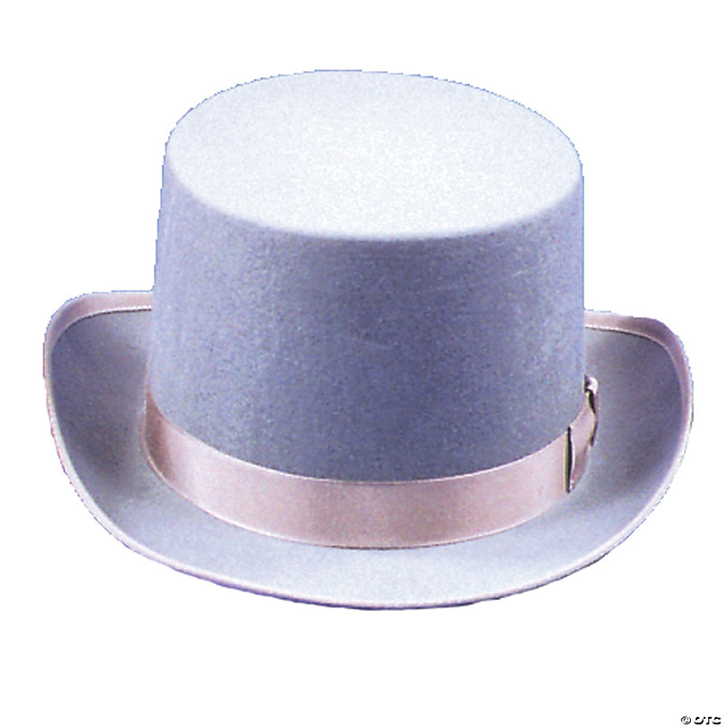 Grey Felt Top Hat - XL | Halloween Express