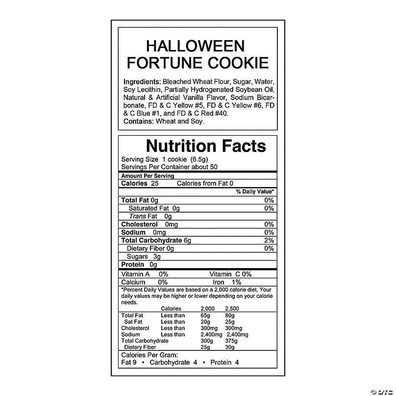 Halloween Fortune Cookies | Halloween Express