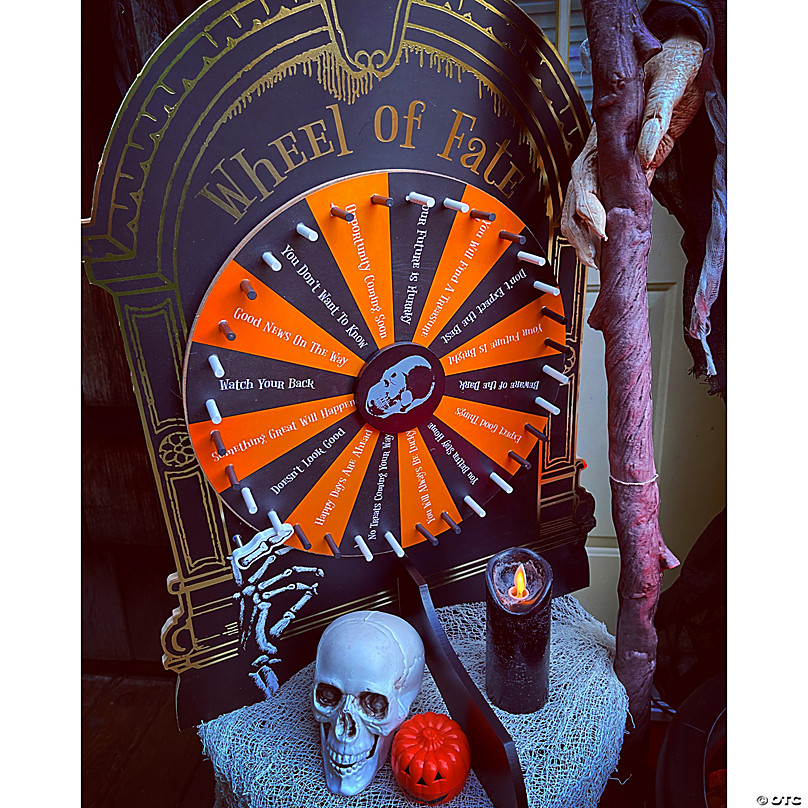 Halloween Haunted Fate Prize Wheel | Halloween Express