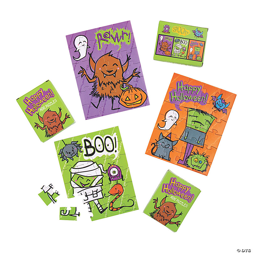 Halloween Picture Puzzles
