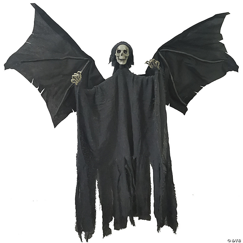 Grim Reaper With Bone Wings