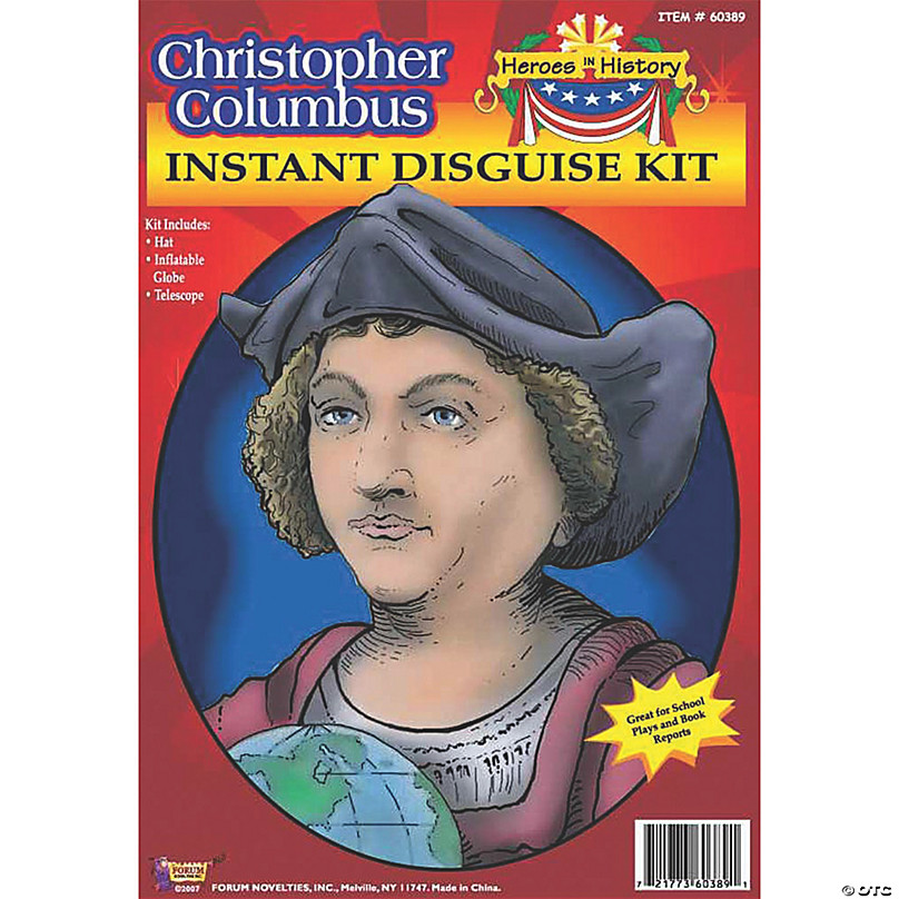 Heroes in History: Christopher Columbus Costume Hat & Accessories ...