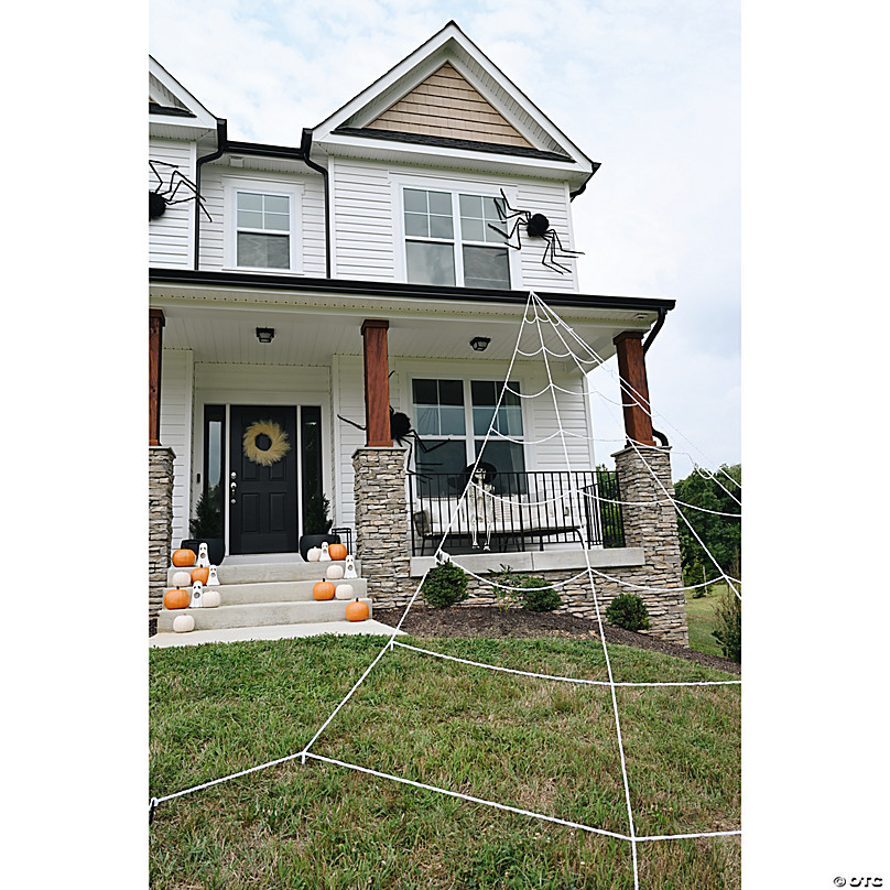 House Spider Web Halloween Decoration | Halloween Express