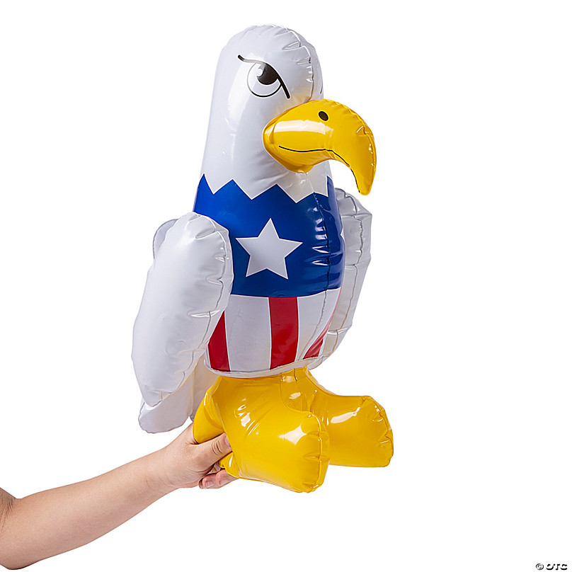 Inflatable Mini Patriotic Eagles - 6 Pc. | Halloween Express