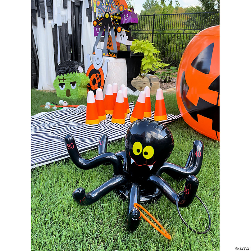 Inflatable Spider Ring Toss Game | Halloween Express