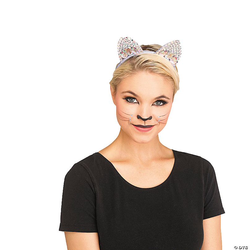 Jeweled Cat Ears | Halloween Express