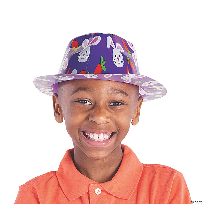 Kid‘s Easter Fedora Hats - Makes 12 | Halloween Express