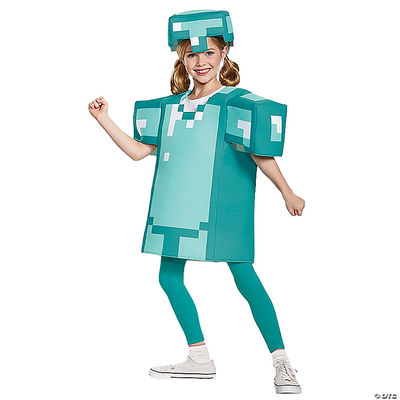 Kids Classic Minecraft Armor Costume - Small | Halloween Express