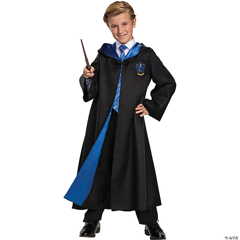 Kids Deluxe Harry Potter Ravenclaw Robe - Medium 7-8