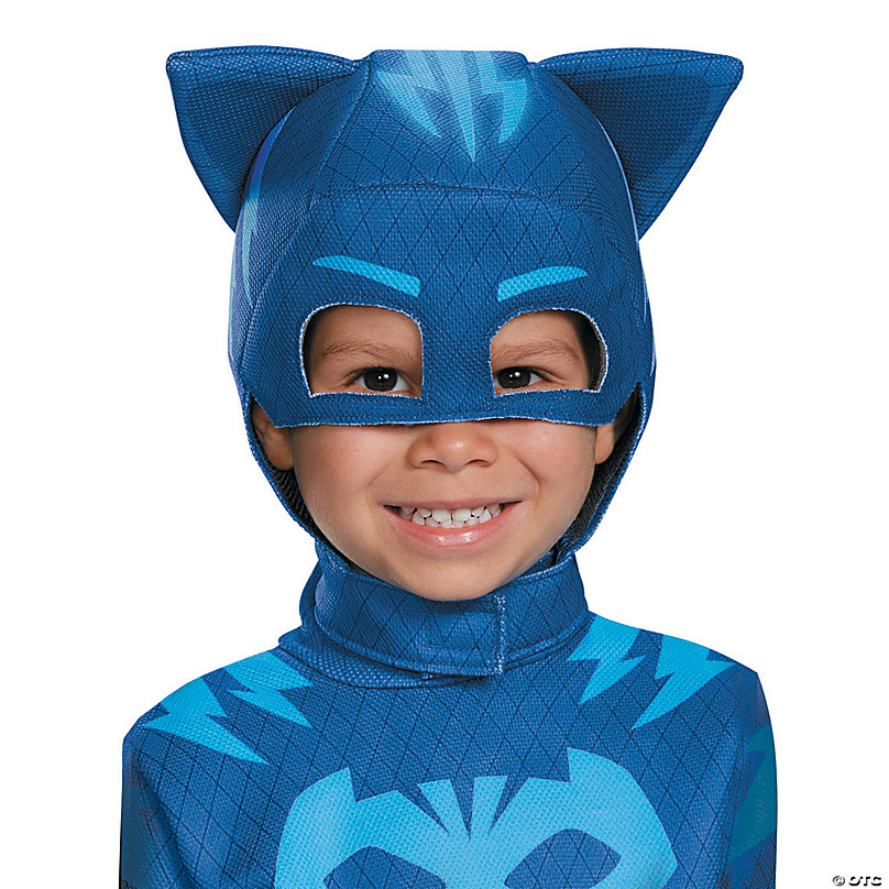 Kid's Deluxe PJ Catboy Mask | Halloween Express