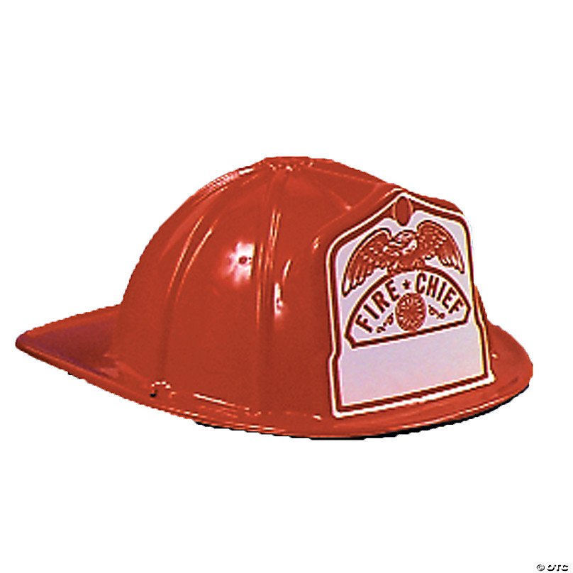 Kids Red Firefighter Helmet | Halloween Express
