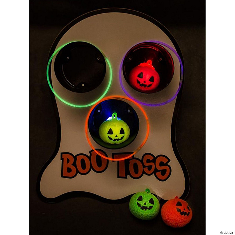 Light-Up Jack-O'-Lantern Puffer Ball YoYos - 12 Pc. | Halloween Express