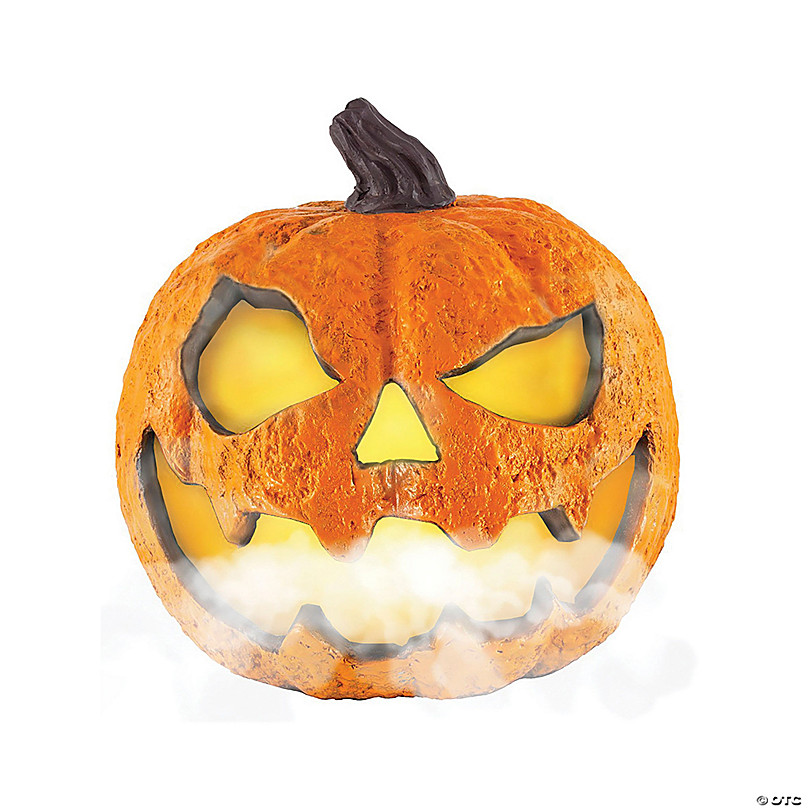 Misting Pumpkin Halloween Decoration | Halloween Express