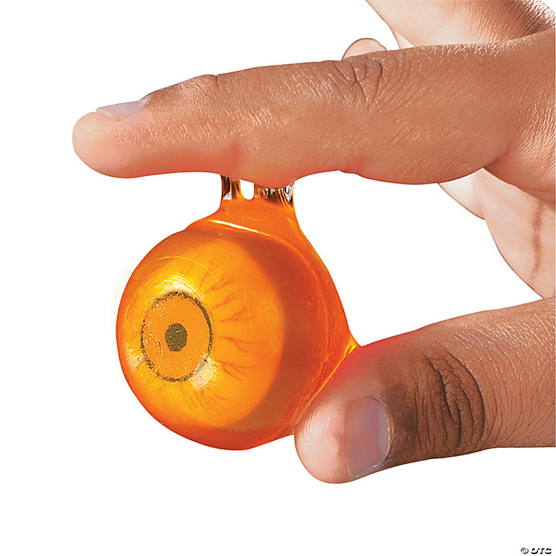 Neon Sticky Eyeballs - 12 Pc. | Halloween Express