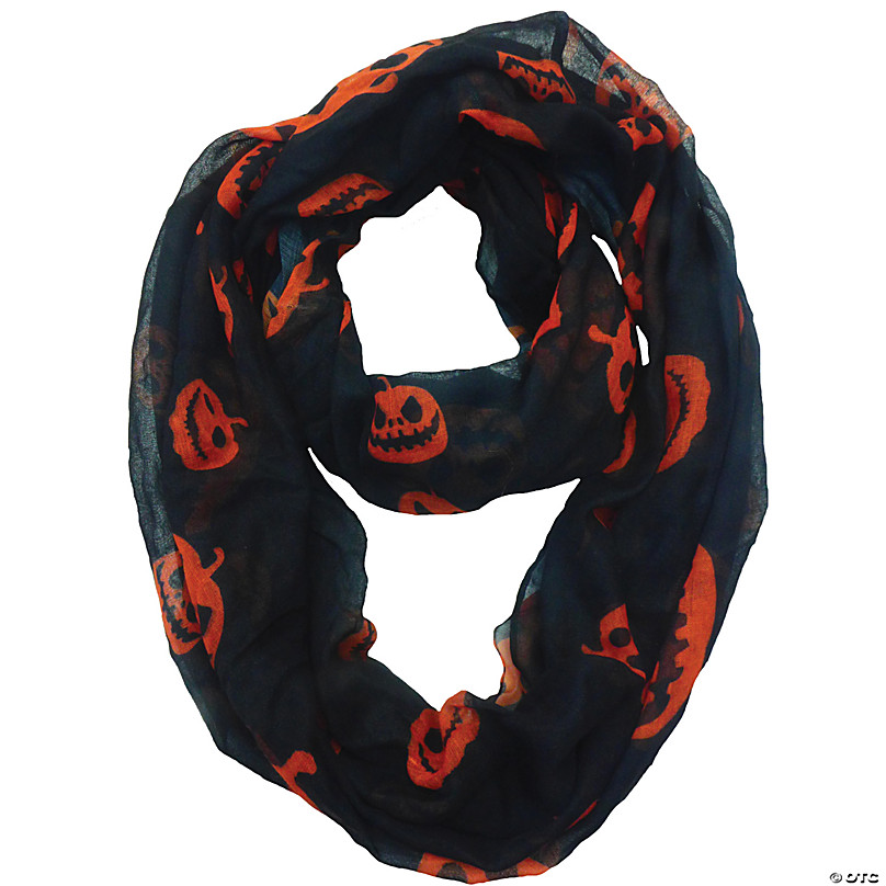 Pumpkin Infinity Scarf | Halloween Express