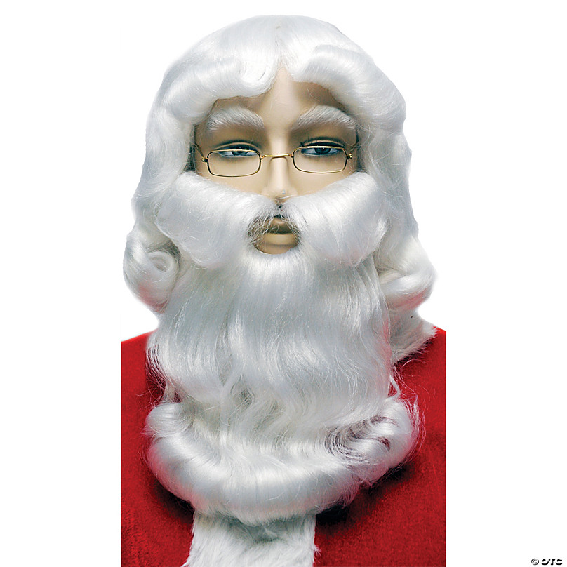 Santa Wig And Beard Set | Halloween Express