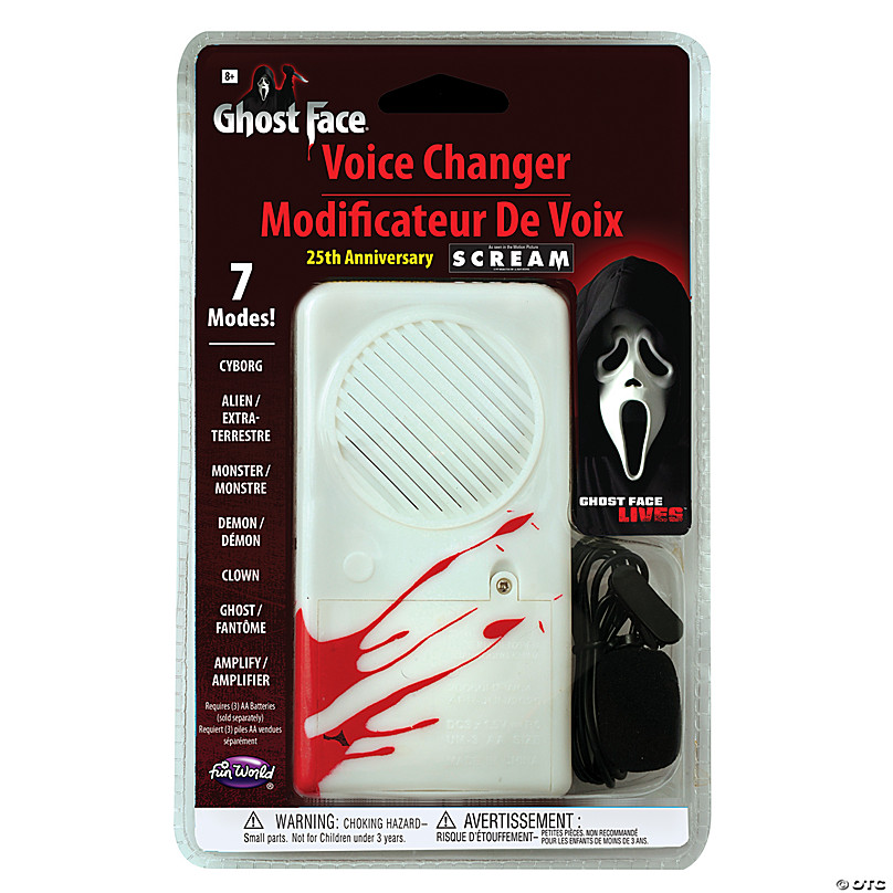 Scream 25Th Anniversary Voice Changer