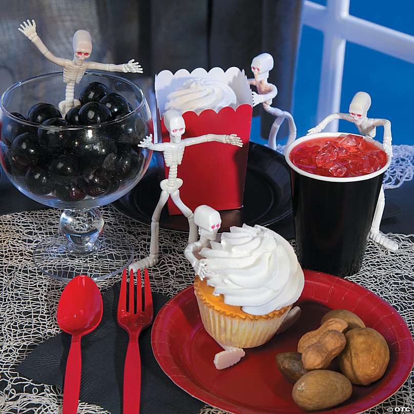 Skeleton Bendables - 12 Pc. | Halloween Express