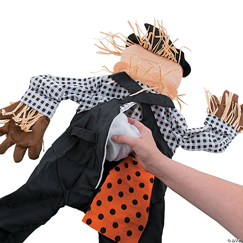 Stuff-a-Scarecrow Halloween Decoration | Halloween Express