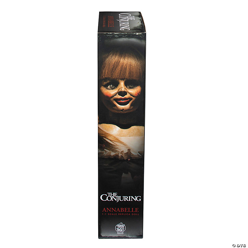 The Conjuring™ Annabelle Doll Prop Halloween Decoration | Halloween Express